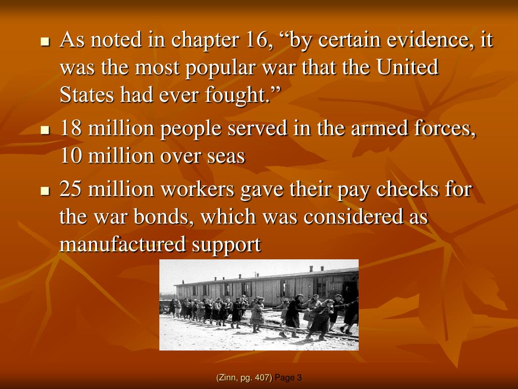 PPT - Chapter 16 A People’s War by Howard Zinn PowerPoint Presentation ...