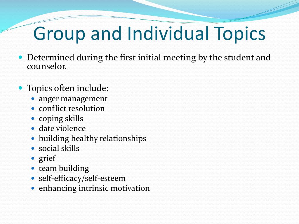 PPT - Teen Talk: Training Mental Health Counselors at a Disciplinary ...