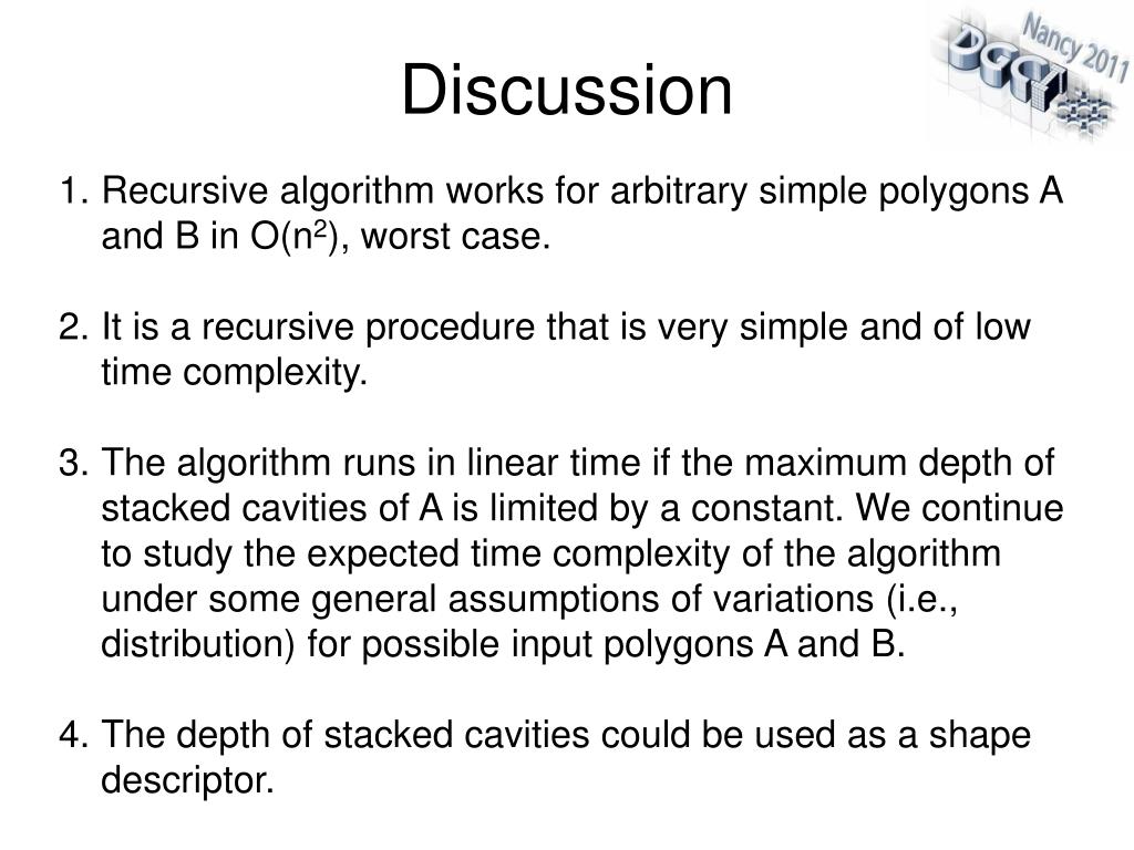 Ppt A Recursive Algorithm For Calculating The Relative Convex Hull Powerpoint Presentation