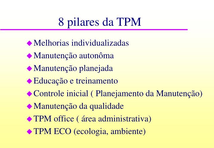 PPT - TPM Manutenção Produtiva Total PowerPoint Presentation - ID:3398395