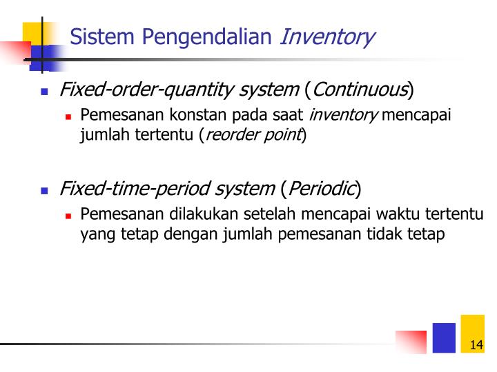 PPT - PERSEDIAAN ( INVENTORY ) PowerPoint Presentation - ID:3398564