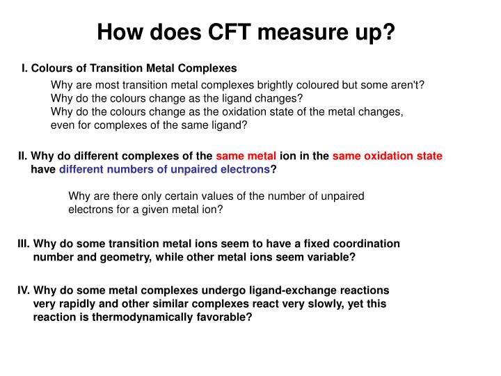 PPT - How does CFT measure up? PowerPoint Presentation, free download ...