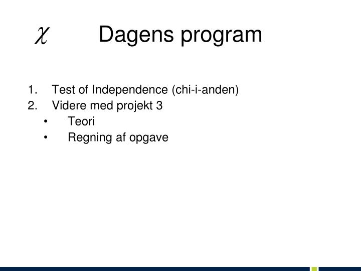 PPT - Dagens program PowerPoint Presentation, free download - ID:3398987