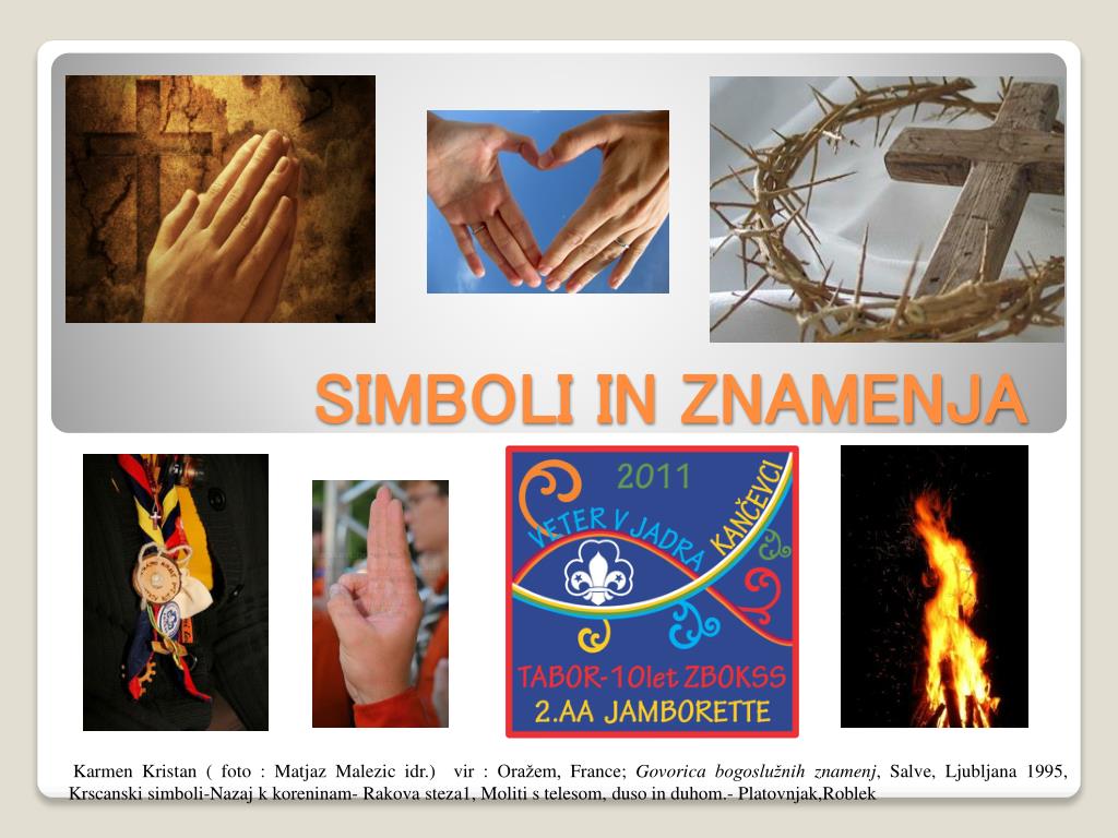 PPT - SIMBOLI IN ZNAMENJA PowerPoint Presentation, free download - ID ...