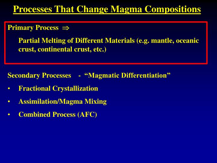 PPT - Magma Types Based on Chemistry PowerPoint Presentation - ID:3399449