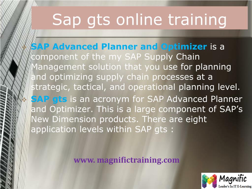 PPT - SAP GTS ONLINE TRAINING USA,UK AND CANADA PowerPoint Presentation ...