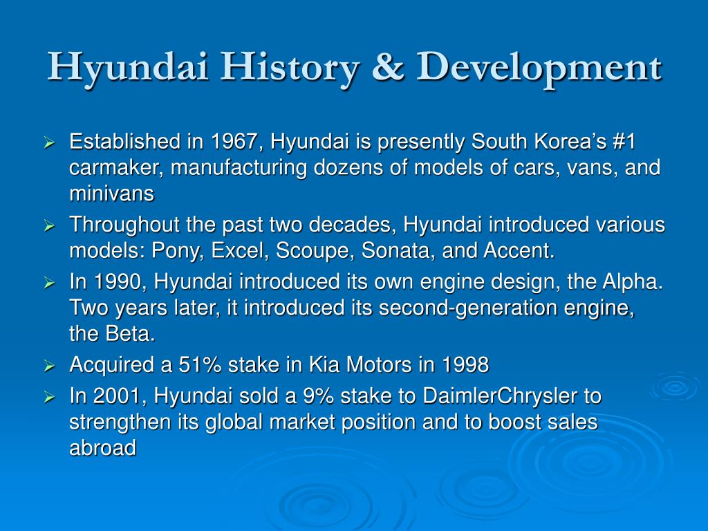 PPT - Hyundai Motor Company – Beijing Automotive Joint Venture ...