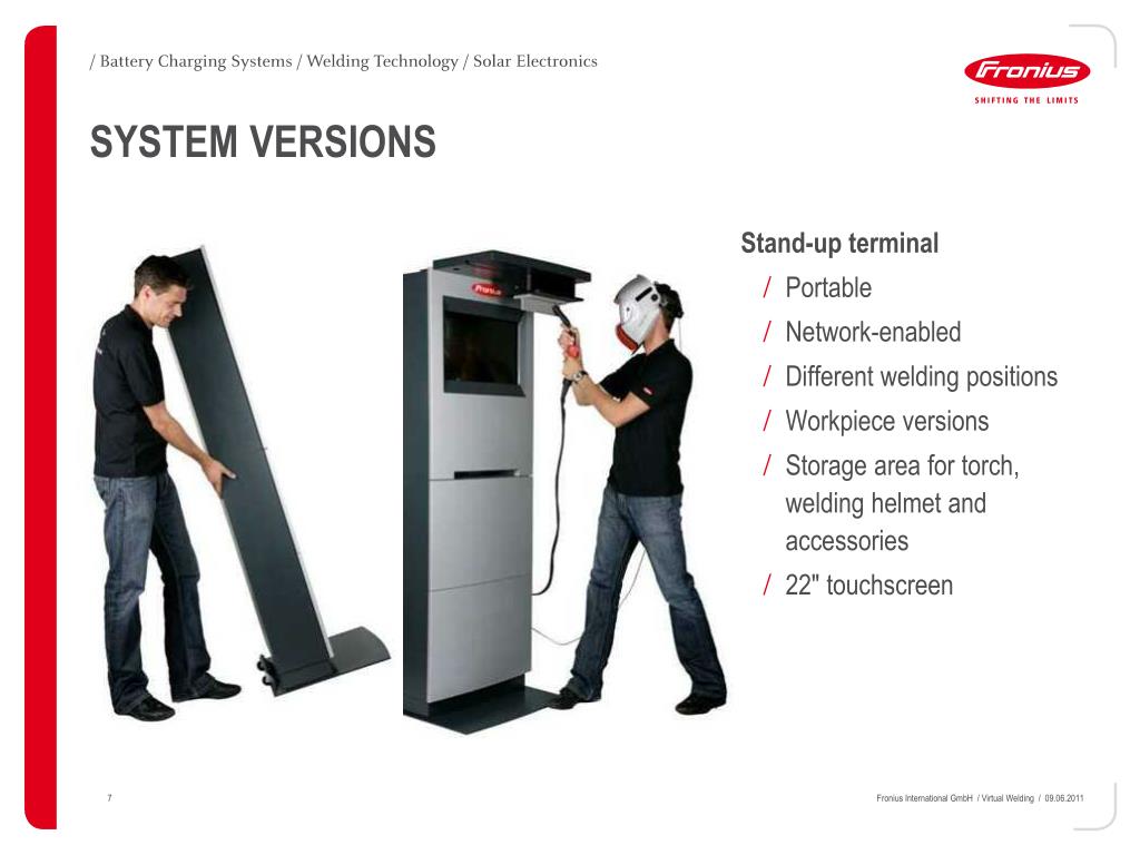 PPT - VIRTUAL WELDING Fronius International GmbH Welding Technology ...