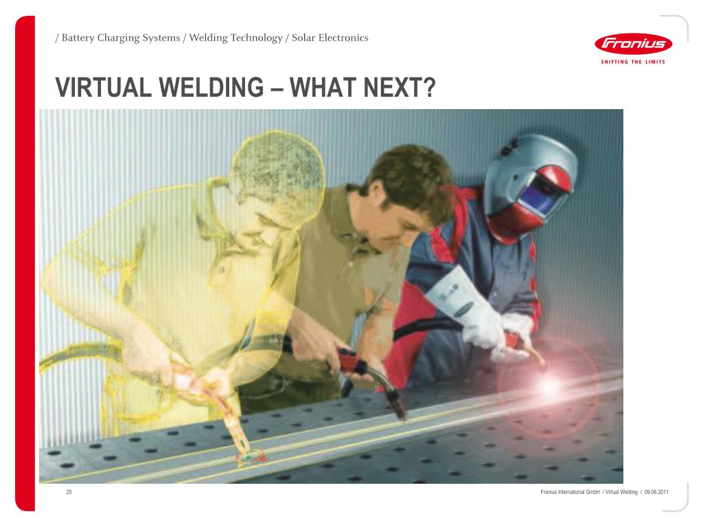 PPT - VIRTUAL WELDING Fronius International GmbH Welding Technology ...