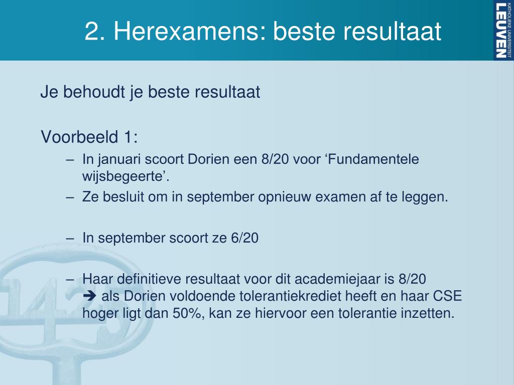 PPT - Examens voorbij, wat nu? PowerPoint Presentation, free download ...