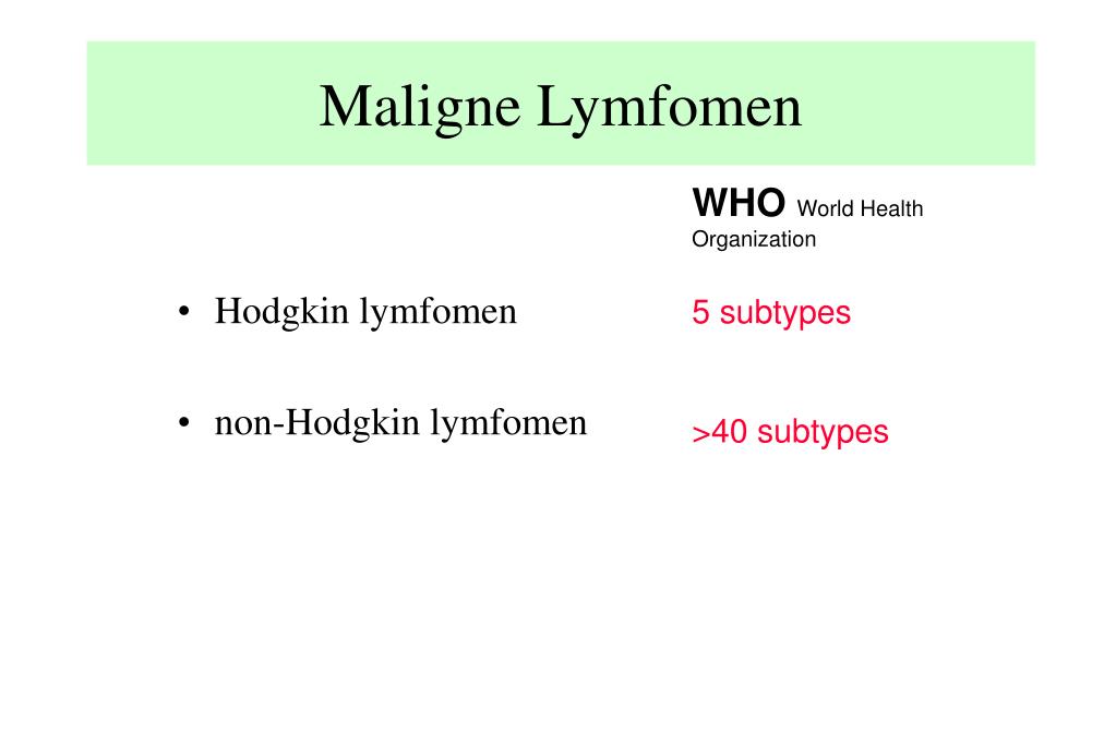 PPT - De (Moleculaire)biologie van Maligne Lymfomen Blok oncologie ...