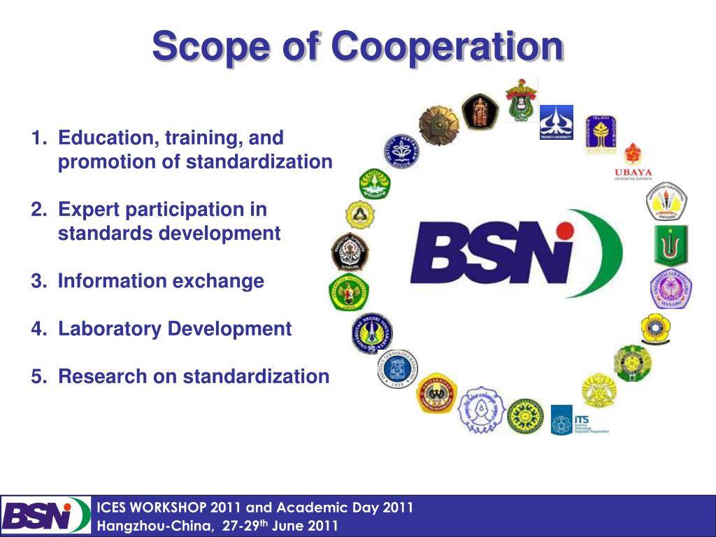 PPT - Cooperation Between Standards Body and Universities: The ...