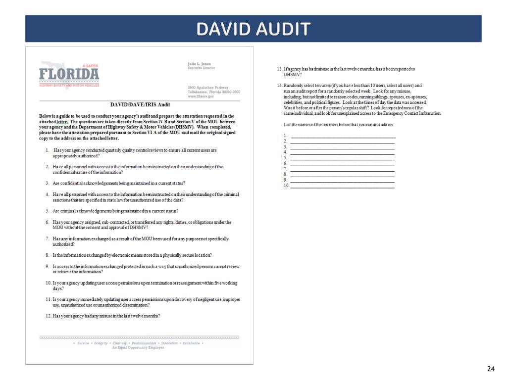 PPT - Presented by: Department of Highway Safety and Motor Vehicles ...