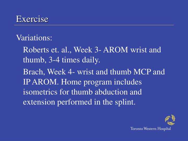 PPT - Therapy Following Thumb CMC Joint Arthroplasty PowerPoint ...