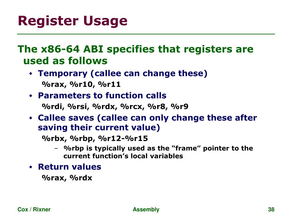 PPT - Assembly Language PowerPoint Presentation, free download - ID:3401499