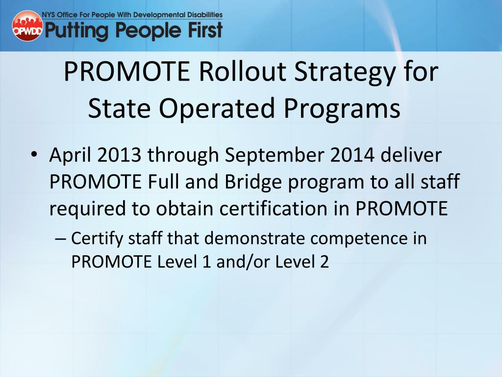 PPT - Presented by: Jill Pettinger OPWDD Assistant Deputy Commissioner ...