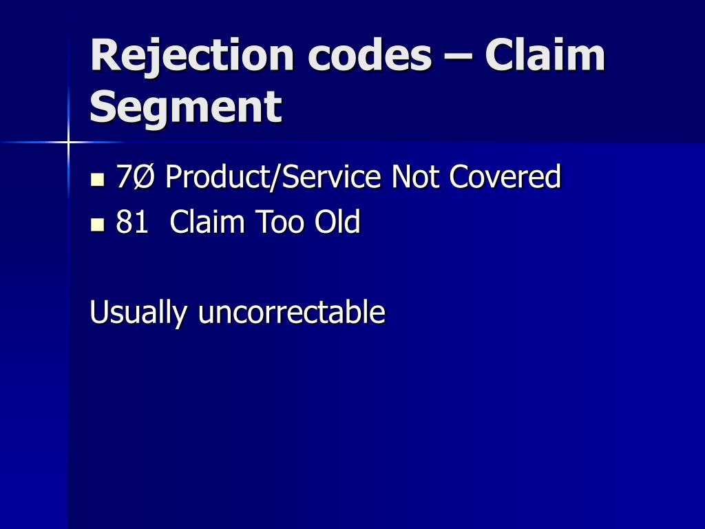 PPT RPMS POS Working Rejections PowerPoint Presentation Free PPT RPMS POS Working Rejections PowerPoint Presentation Free