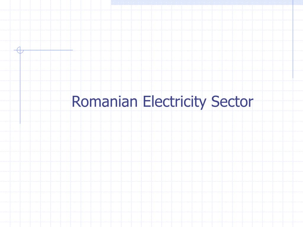 PPT - Romanian Electricity Sector and National Energy Strategy ...