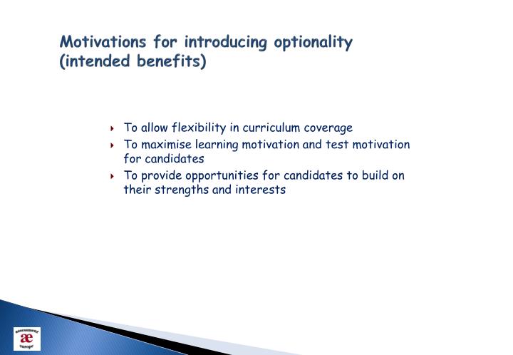 PPT - Optionality: forms, intended benefits and potential issues ...