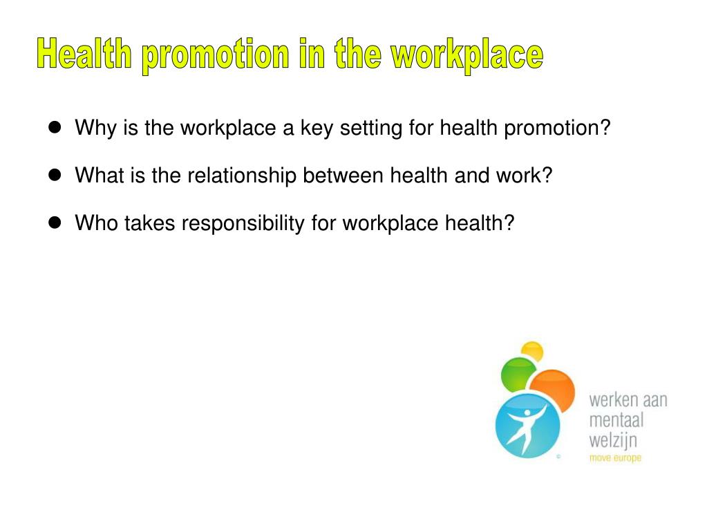 PPT - Labour, Health & Safety: Workplace Health Promotion PowerPoint ...