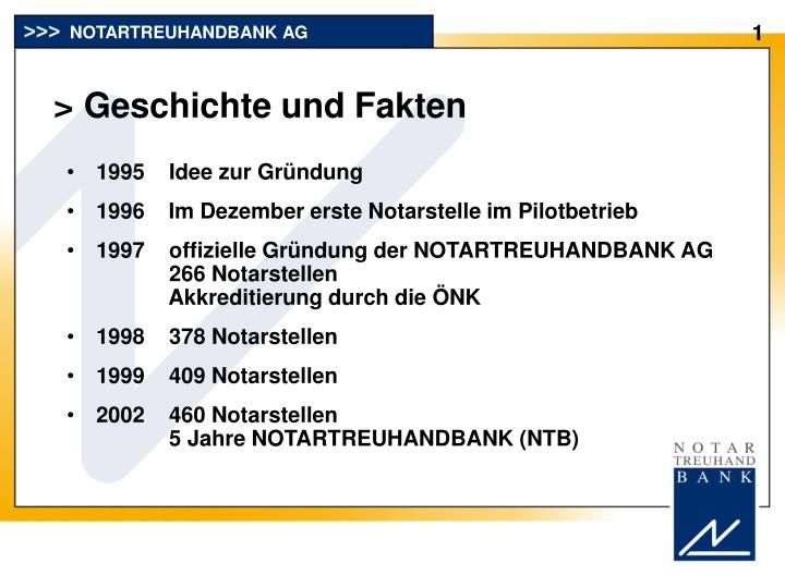 PPT - > Geschichte und Fakten PowerPoint Presentation, free download ...
