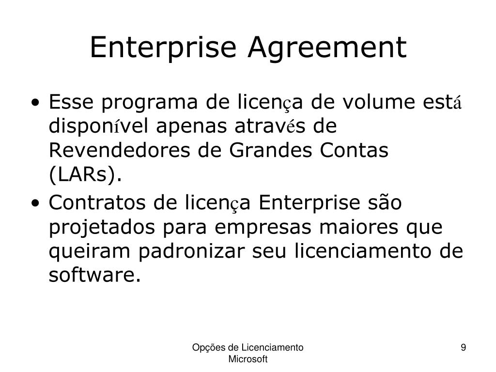 PPT - Choosing the Best Microsoft Licensing Option for Your ...