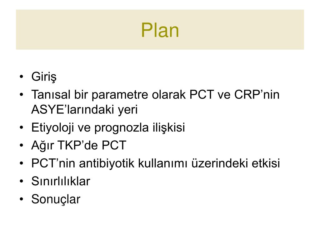 PPT - Alt Solunum Yolu Enfeksiyonlarında Prokalsitonin ve CRP ...
