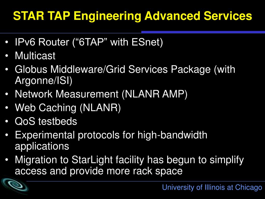 PPT - Thomas A. DeFanti, Maxine Brown Principal Investigators, STAR TAP ...