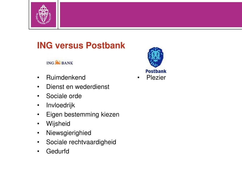 PPT - Persoonlijke waarden en beslissingsgedrag van consumenten ...