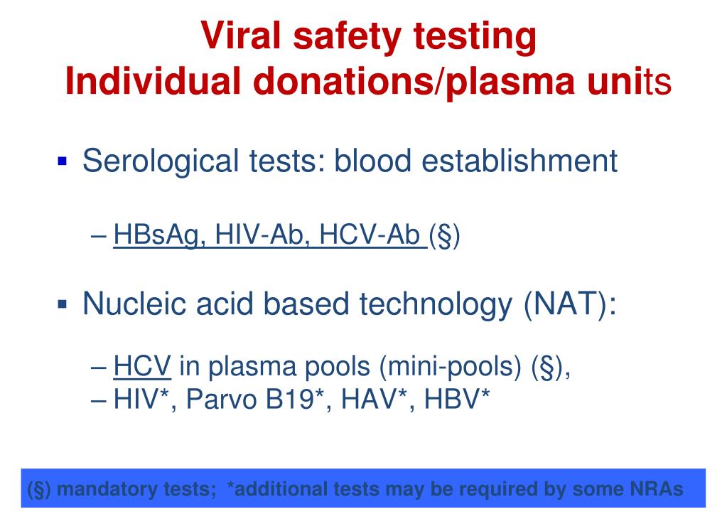 PPT - Regulation of Plasma and Plasma Products How Should We Regulate ...