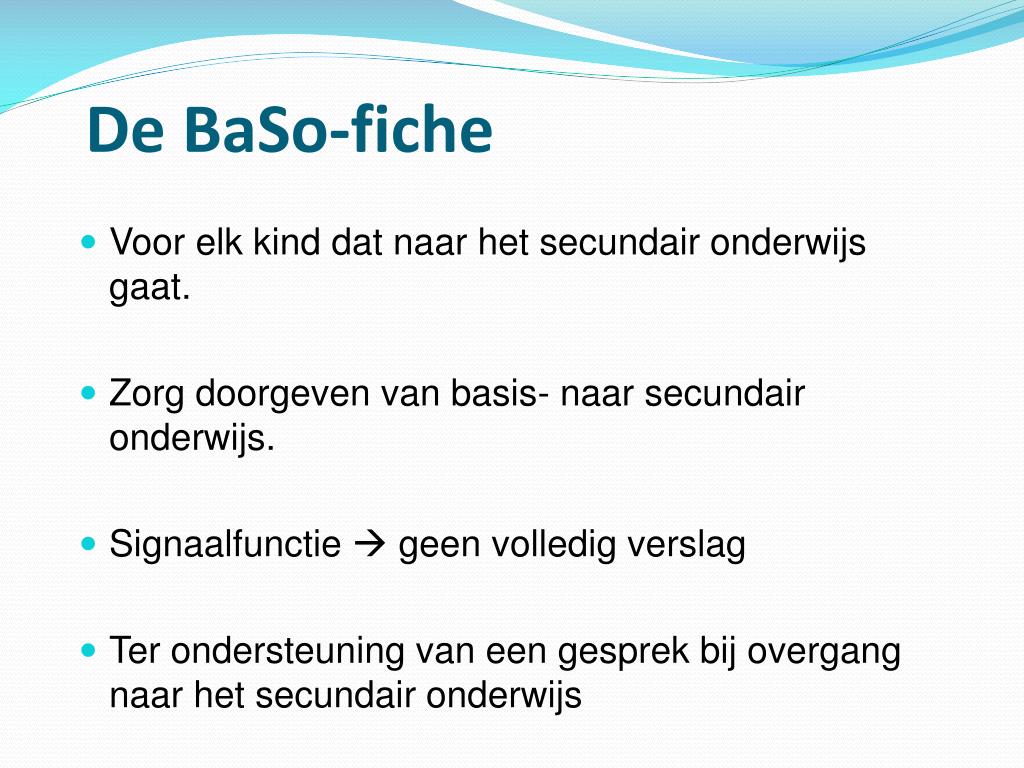 PPT - Op stap naar het secundair onderwijs PowerPoint Presentation ...
