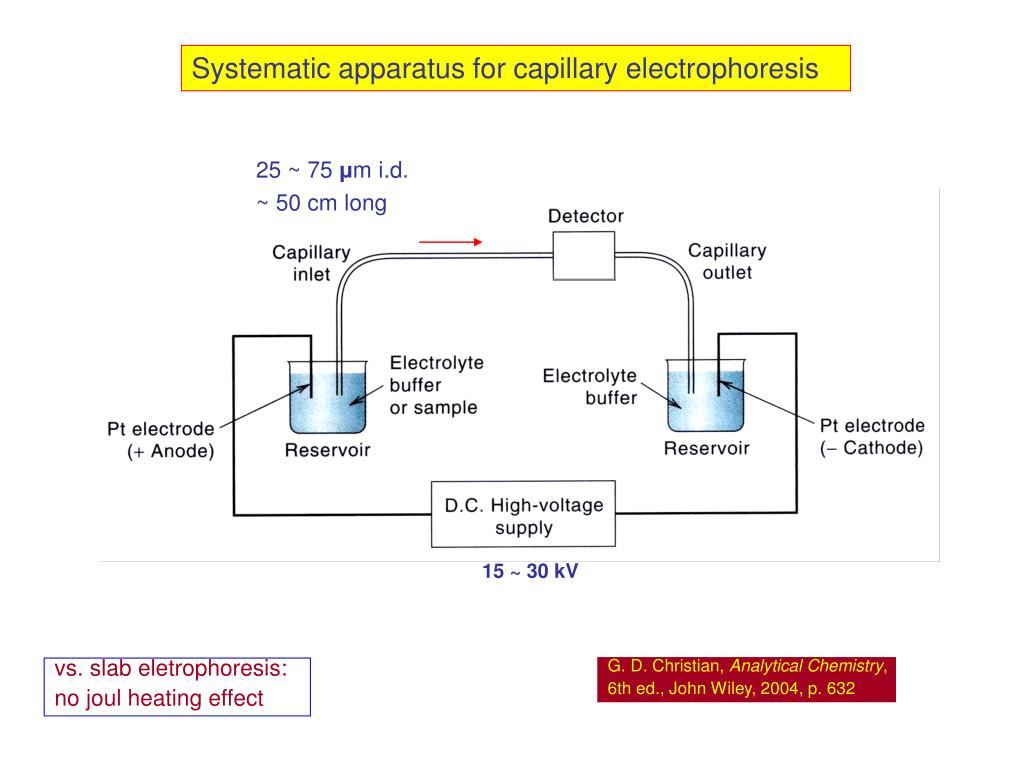 PPT - Ch. 30 Capillary Electrophoresis, Capillary Electrochromatography ...