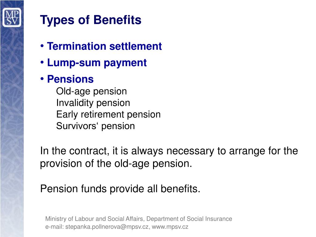 PPT - Private Pension Insurance in the Czech Republic The Decumulation ...