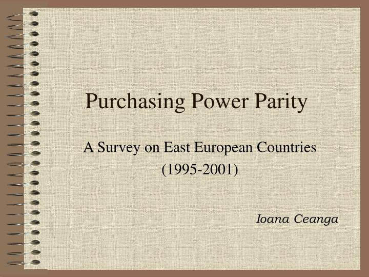PPT - Purchasing Power Parity PowerPoint Presentation, free download ... PPT - Purchasing Power Parity PowerPoint Presentation, free download ...