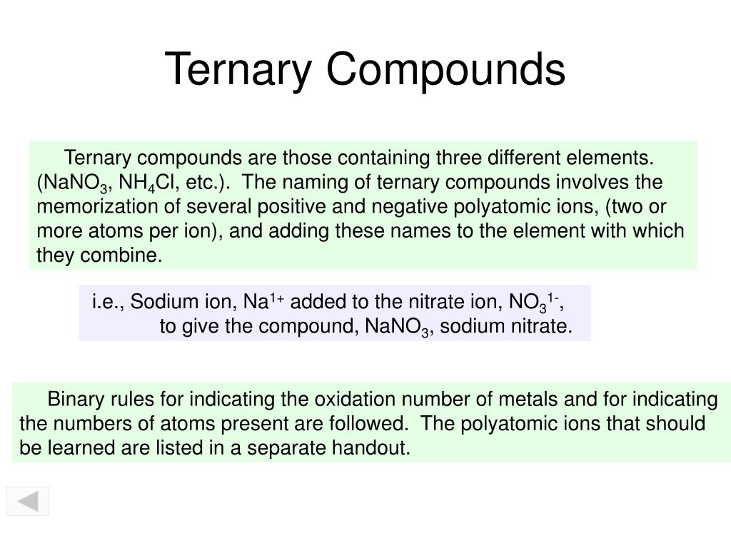 PPT - Ternary Compounds PowerPoint Presentation, free download - ID:3408073 PPT - Ternary Compounds PowerPoint Presentation, free download - ID:3408073
