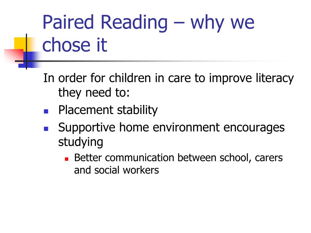 PPT - County-wide Paired Reading Programme Hampshire Children’s ...