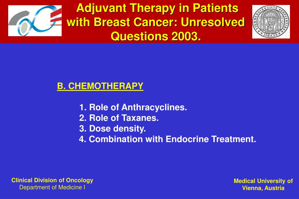 PPT - Adjuvant Treatment in Breast Cancer PowerPoint Presentation, free ...