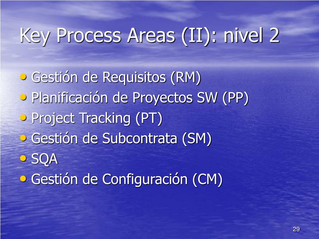 PPT - CMM y CMMI PowerPoint Presentation, free download - ID:3408989