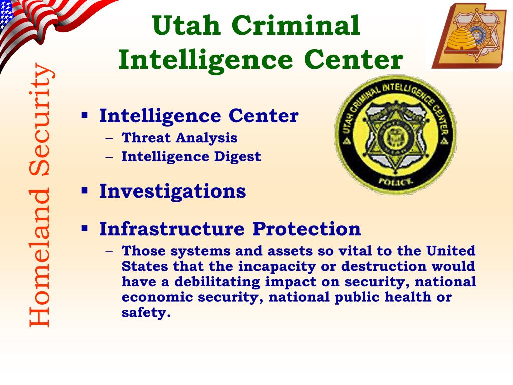 PPT - Utah Department of Public Safety Utah Criminal Intelligence ...