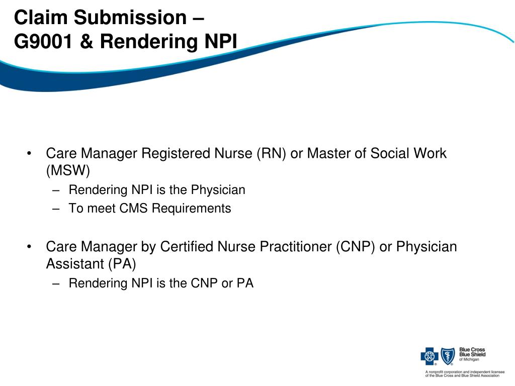PPT - Medicare Advantage Provider Delivered Care Management Billing ...