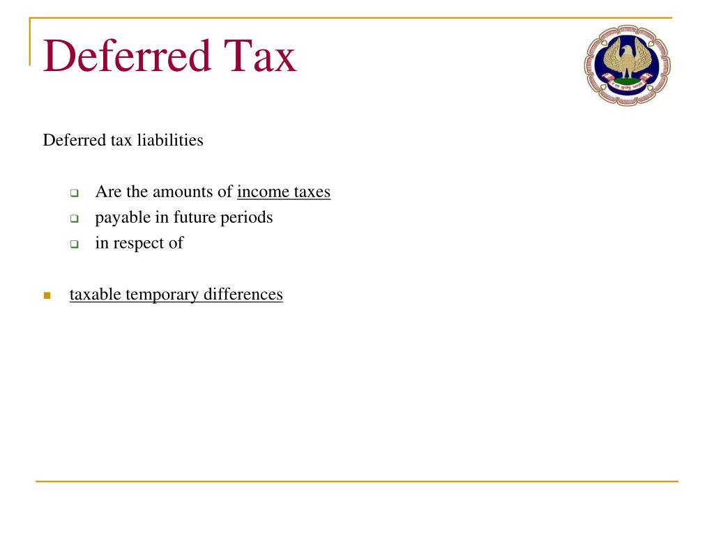 PPT - IAS 12 : Income Taxes PowerPoint Presentation, free download - ID ...