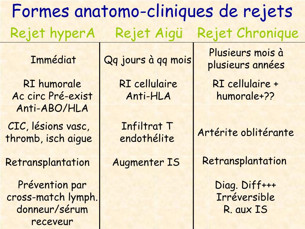 PPT - Les surcharges Pathologie des greffes d’organe PowerPoint ...