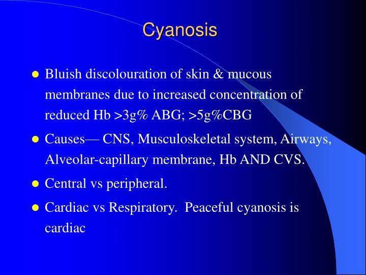 PPT - APPROACH TO CYANOTIC CONGENITAL HEART DISEASE PowerPoint ...