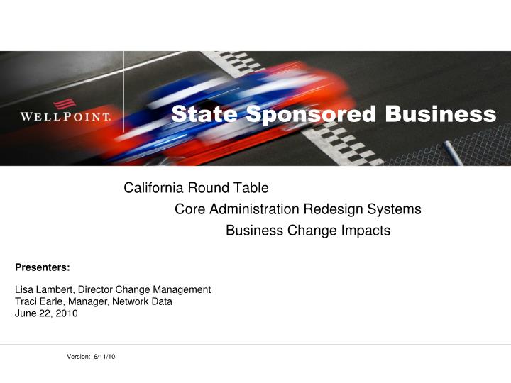 PPT - State Sponsored Business PowerPoint Presentation, free download ...
