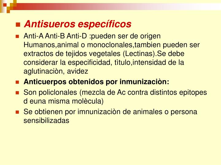 PPT - INMUNOHEMATOLOGÍA PowerPoint Presentation - ID:3411681