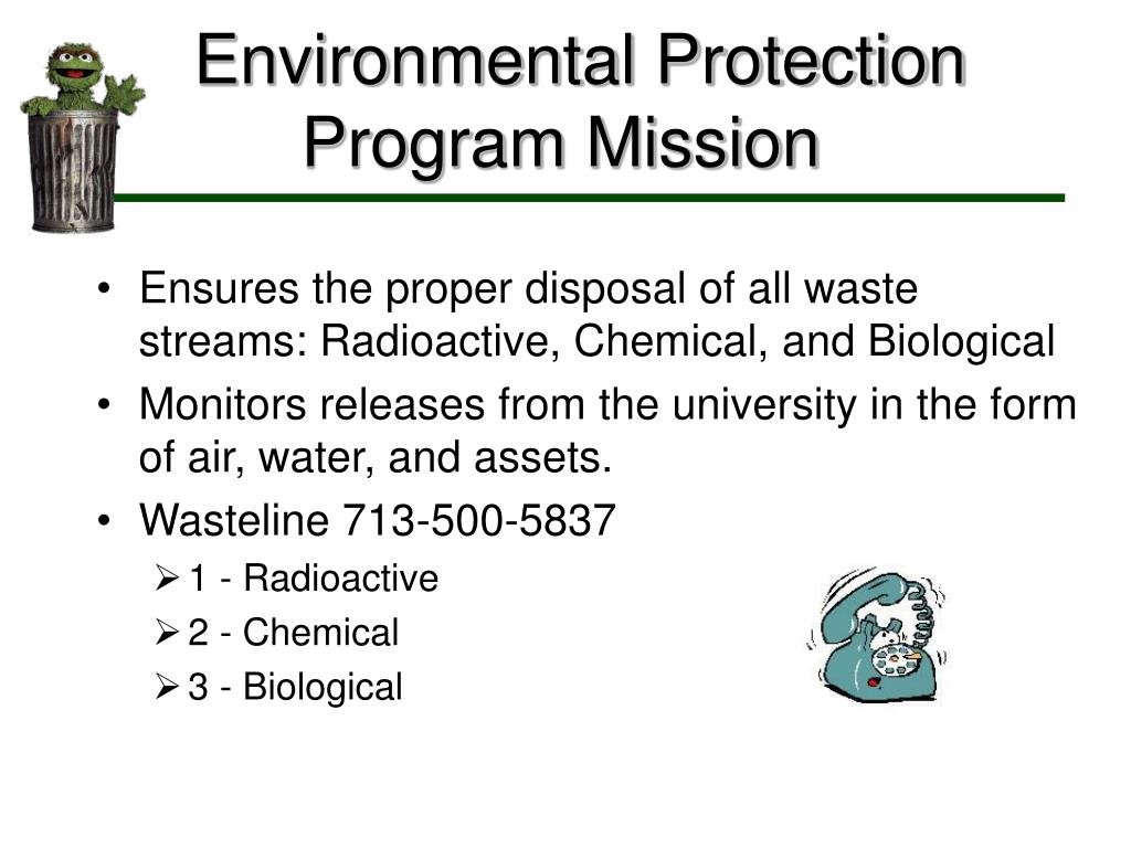 PPT - Radiation Safety Program Environmental Health and Safety 713-500 ...