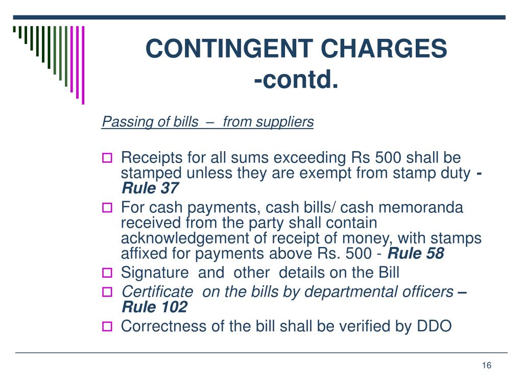 PPT - CENTRAL GOVERNMENT ACCOUNT (RECEIPTS AND PAYMENTS) RULES, 1983 ...