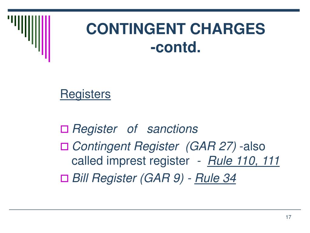 PPT - CENTRAL GOVERNMENT ACCOUNT (RECEIPTS AND PAYMENTS) RULES, 1983 ...