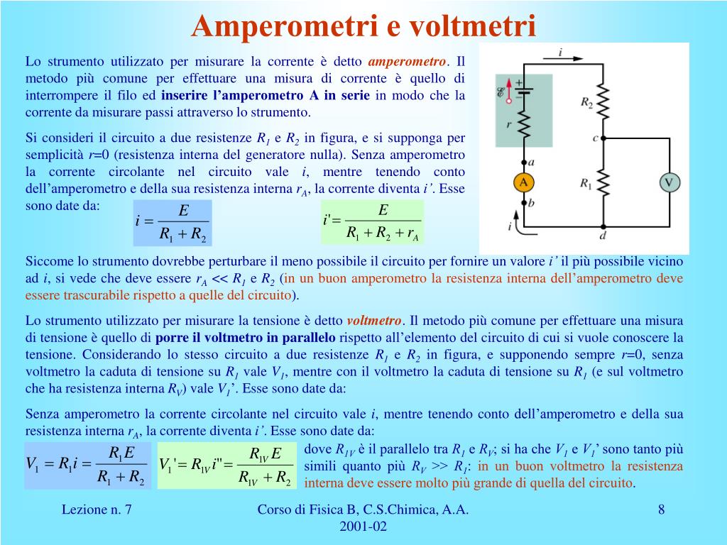 PPT - Energia e potenza nei circuiti elettrici PowerPoint Presentation ...