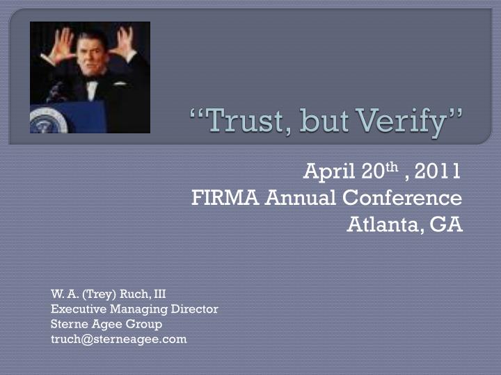PPT - “Trust, but Verify” PowerPoint Presentation, free download - ID ...